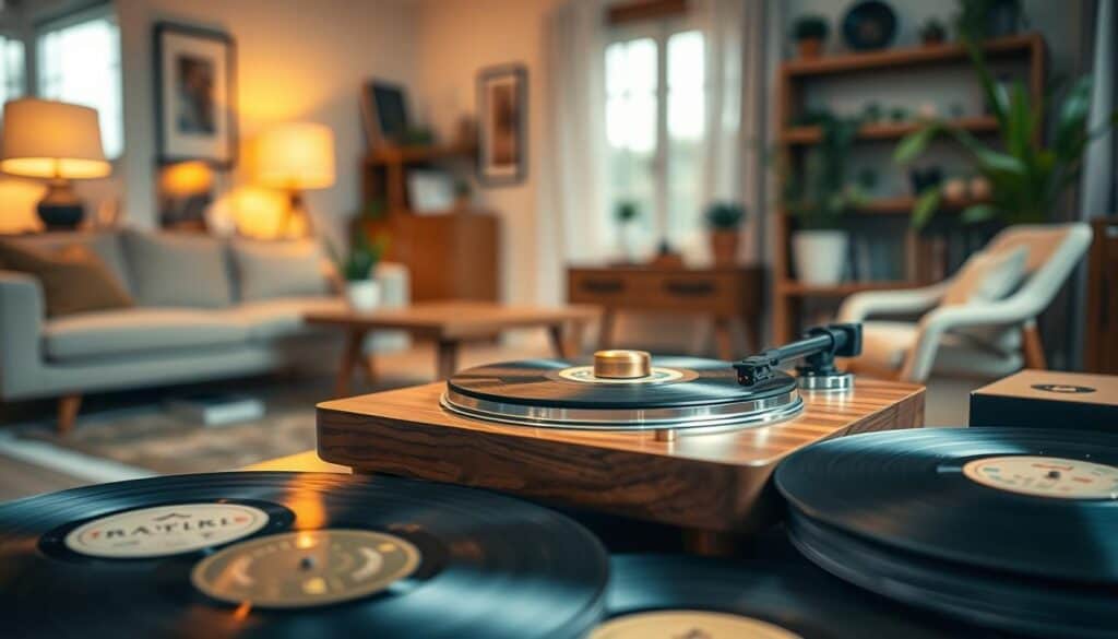 Tocadiscos Retrolife: Estilo Vintage y Moderno | Velada Moderna